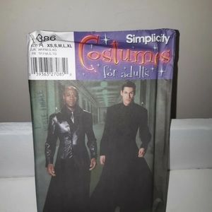 Simplicity | Other | Simplicity Costume Patterns 999 Film Matrix Whit ...